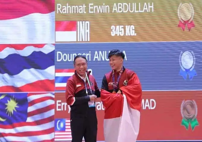 Menpora Bangga Capaian Prestasi Rahmat Erwin Abdullah