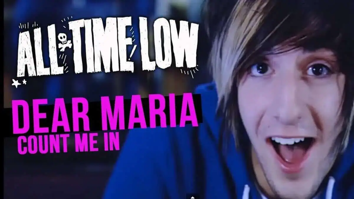 Lirik Lagu Dear Maria Count Me In dan Terjemahan - All Time Low