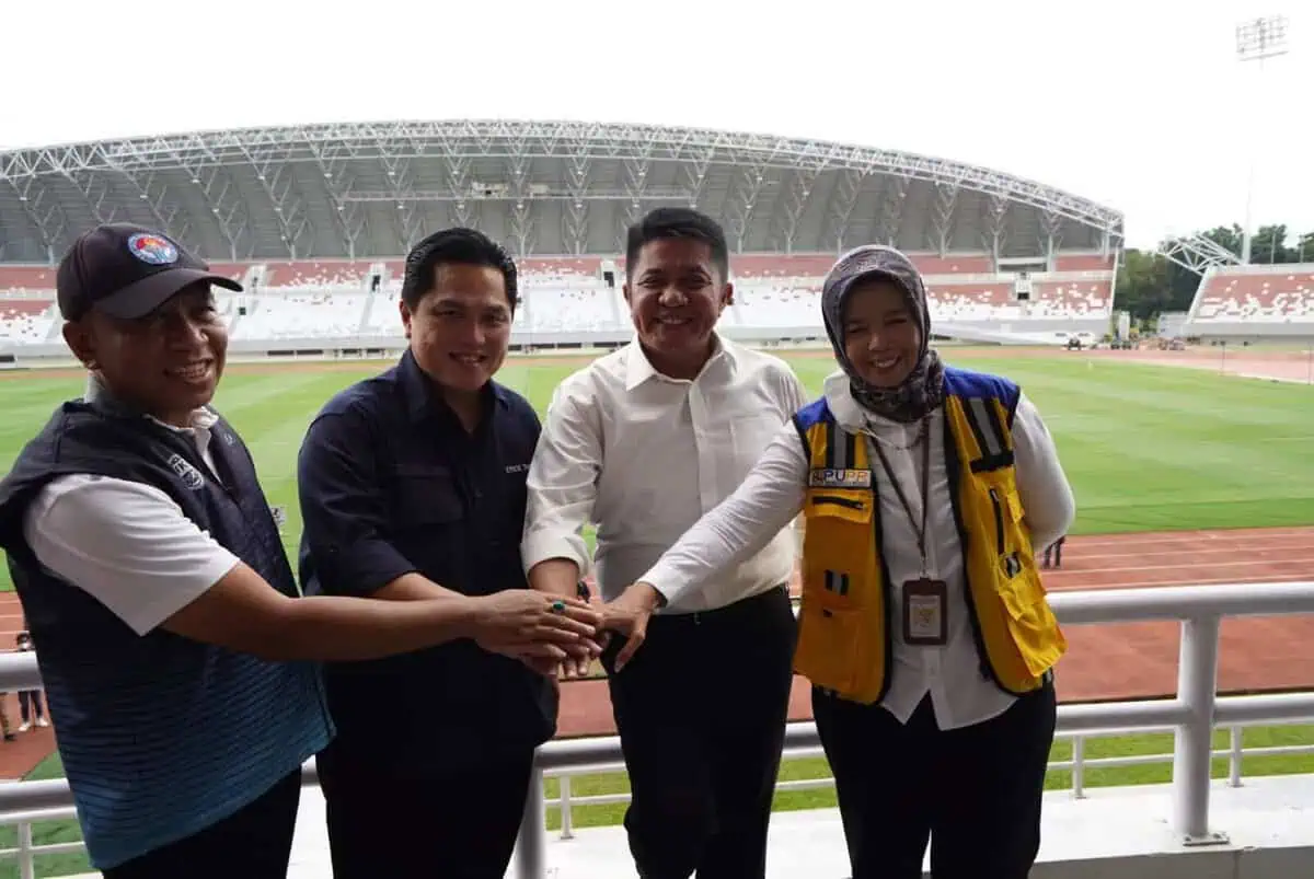 Erick Thohir Tinjau Stadion Jakabaring Siap Untuk Piala Dunia U 20