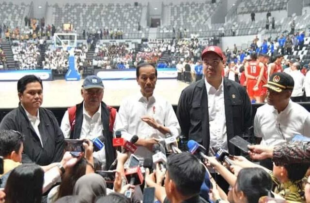 Presiden Jokowi Resmikan Indonesia Arena