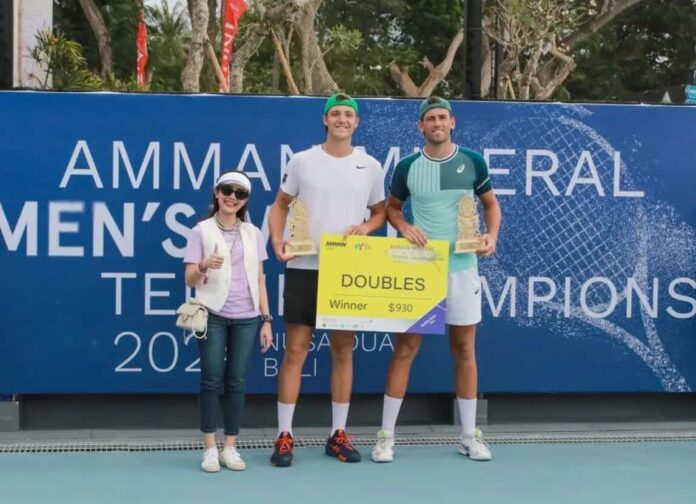 Tibo Colson/Thijmen Loof juara ganda putra Amman Mineral Men’s World ...