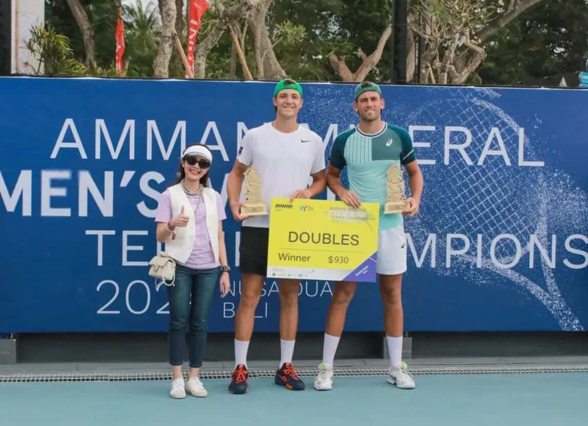 Tibo Colson/Thijmen Loof juara ganda putra Amman Mineral Men’s World ...